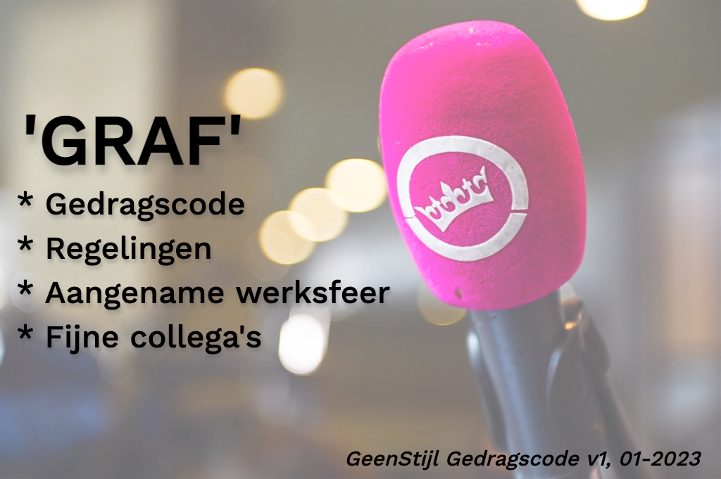 GeenStijl: Gedragscode seksuele intimidatie GeenStijl