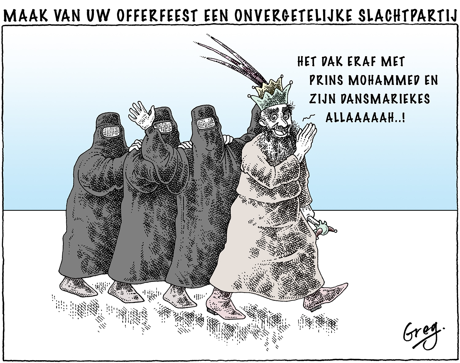 GeenStijl: Gregorius Nekschot heeft zin in het Offerfeest