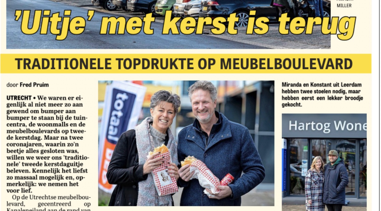 GeenStijl: Nederland heroverd. Topdrukte meubelboulevard