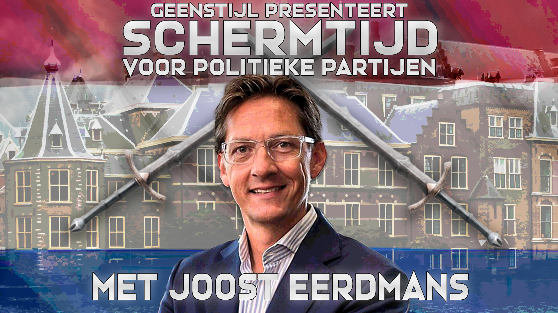 GeenStijl: LIVE! Joost Eerdmans van JA21 in Schermtijd voor Politieke ...