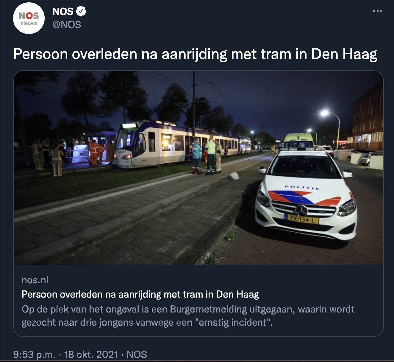 GeenStijl: Poolse zwerver toch wel onder de tram geduwd