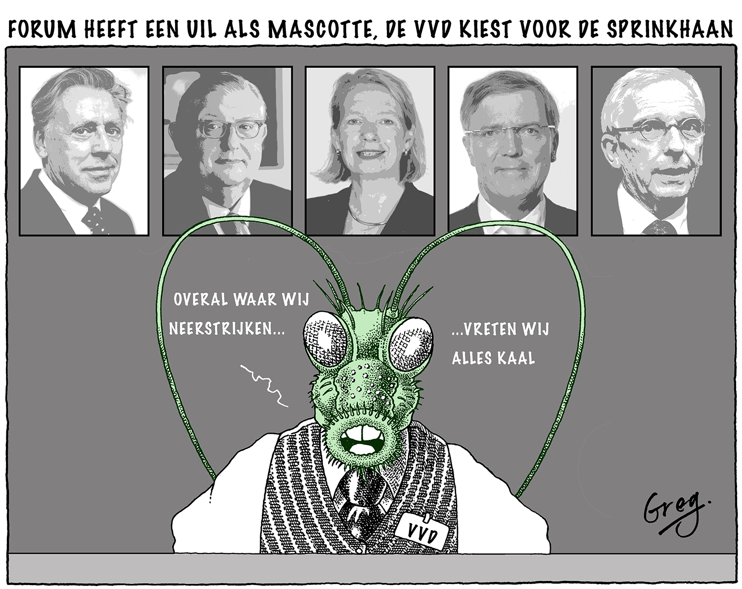 GeenStijl: Gregorius Nekschot ziet allemaal beestjes