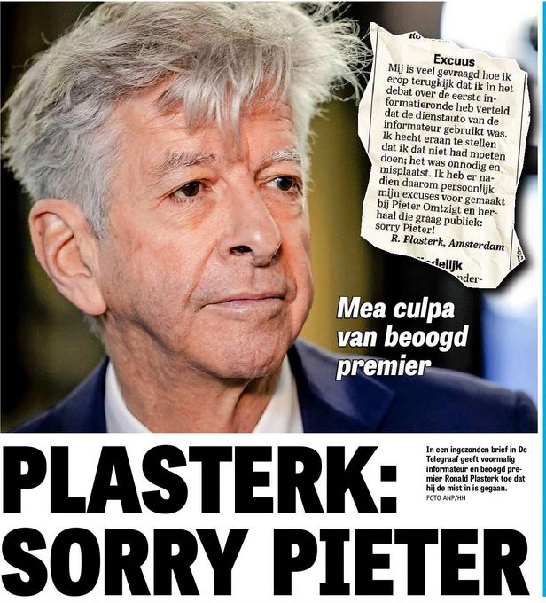 GeenStijl: Bronnen NOS: 'Vandaag gesprek tussen Omtzigt en Plasterk ...