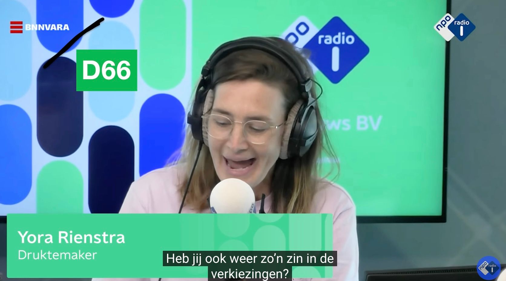 GeenStijl: BNNVARA wist niks van D66-schnabbel Yora Rienstra die in ...