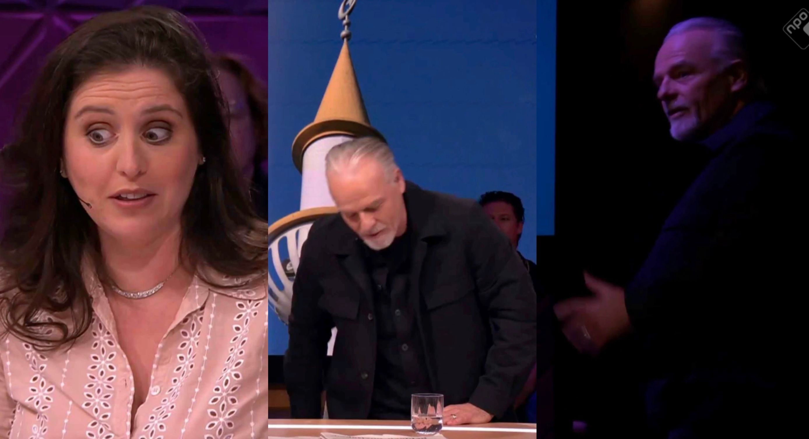 GeenStijl: VIDEO. Wierd Duk loopt weg tijdens Ingestudeerde Wierd Duk ...